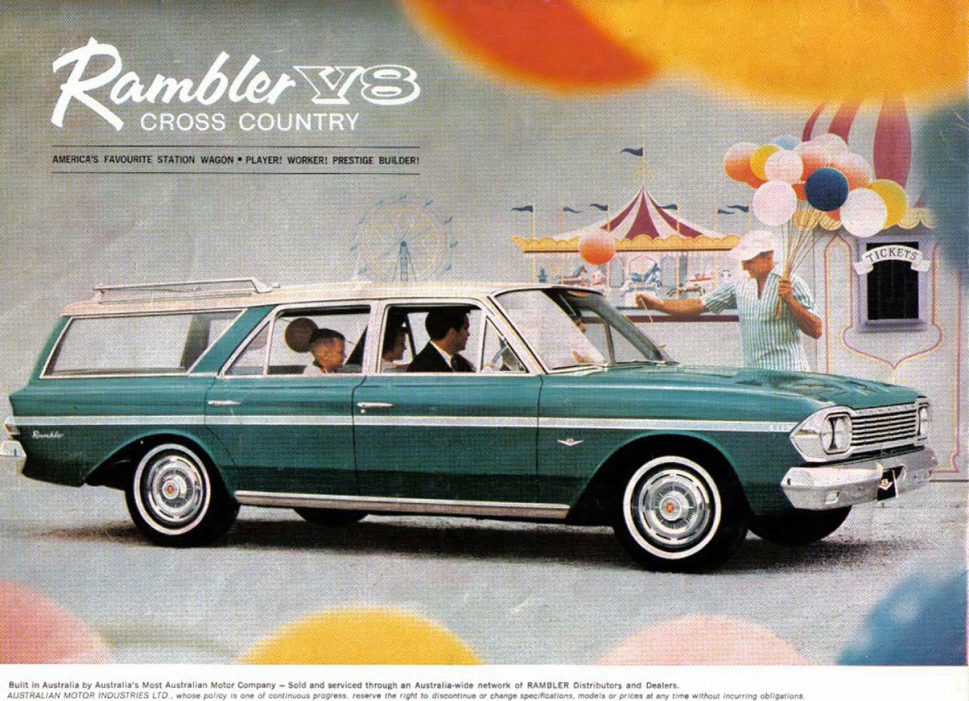 1964 Rambler V8 Brochure