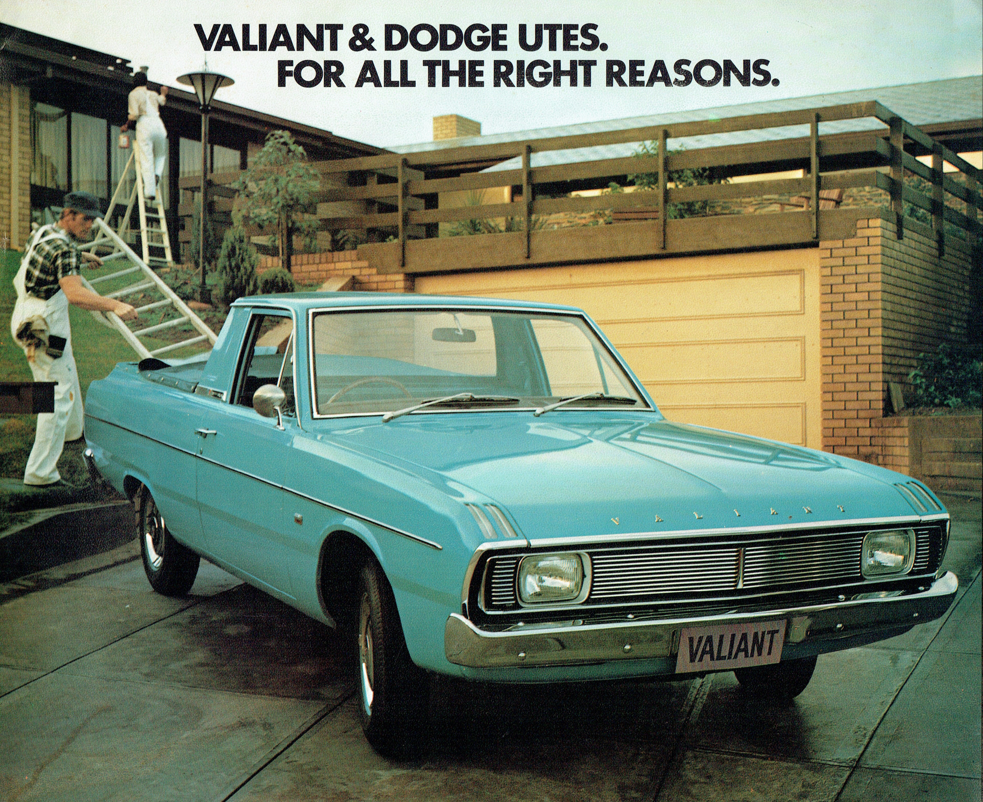 1970 Chrysler VG Valiant & Dodge Utes Brochure