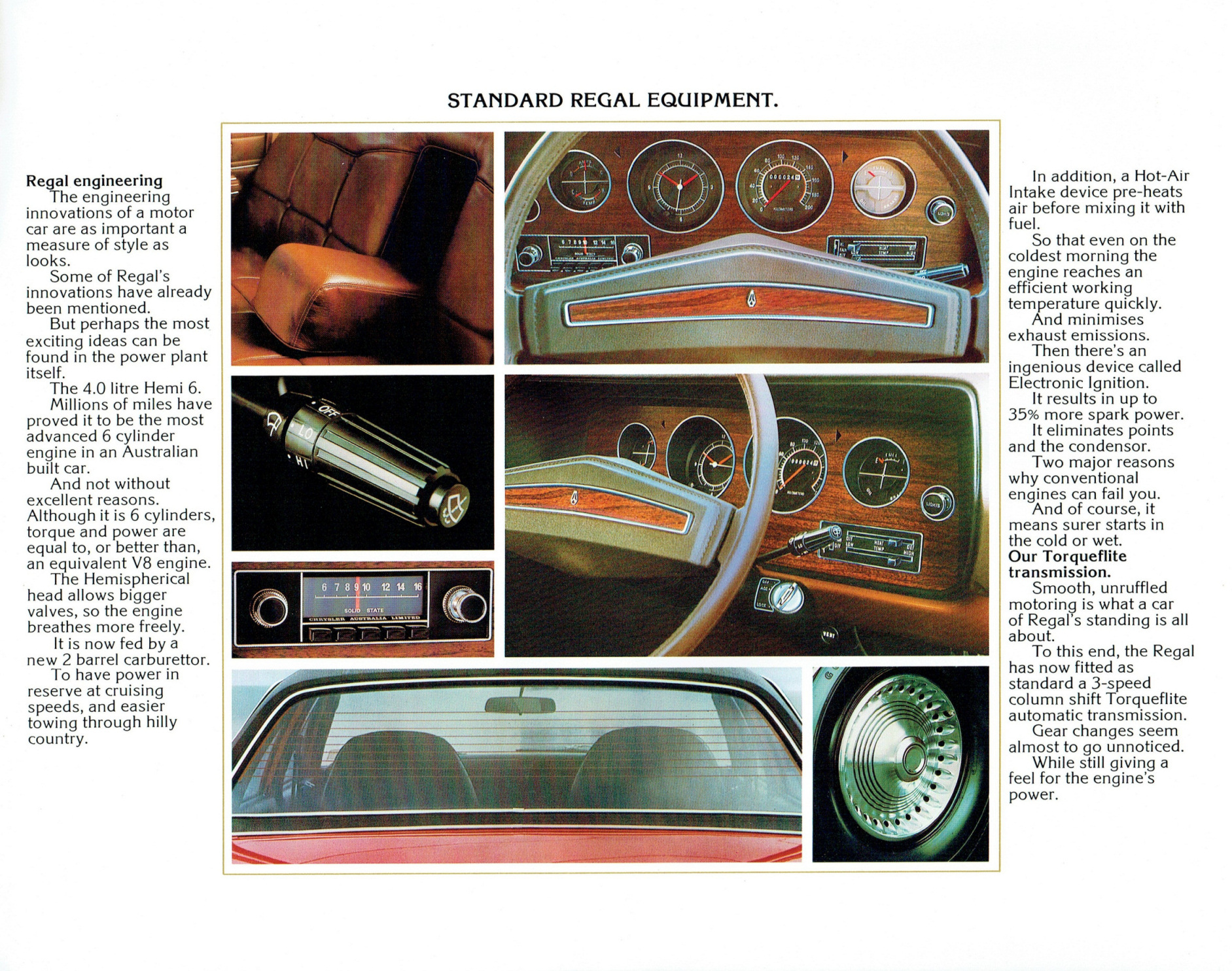 1975 Chrysler VK Valiant Regal Brochure