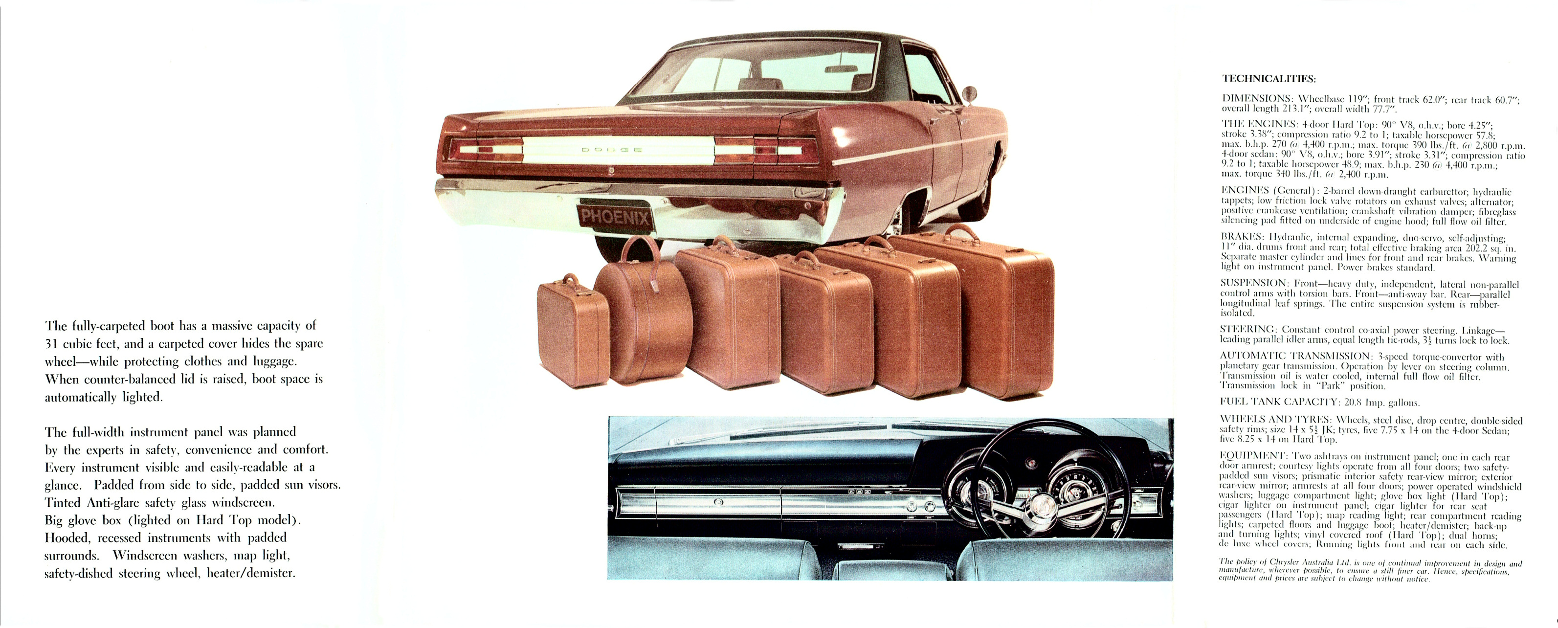 1968 Dodge Phoenix Brochure