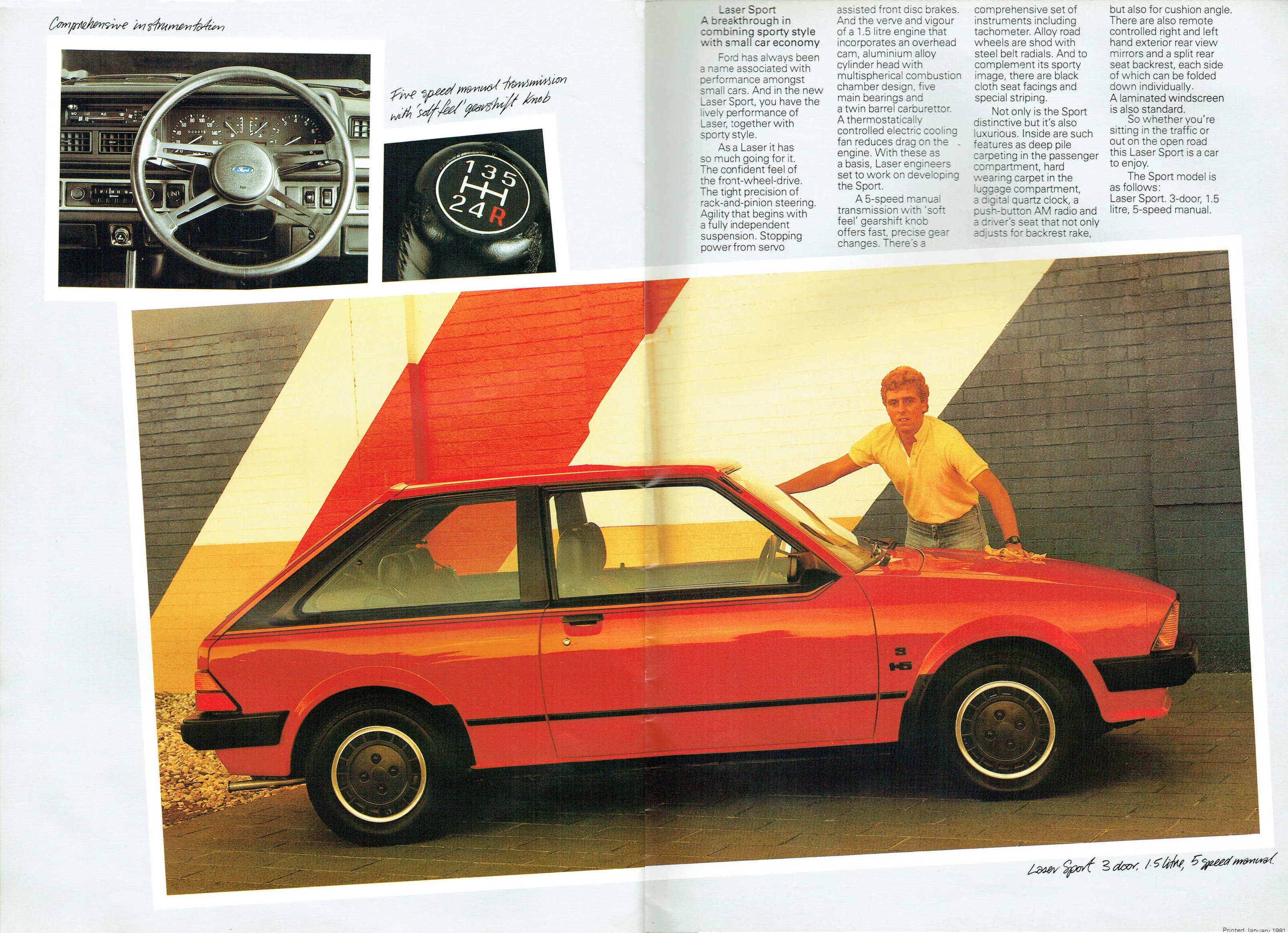1981 Ford KA Laser Brochure