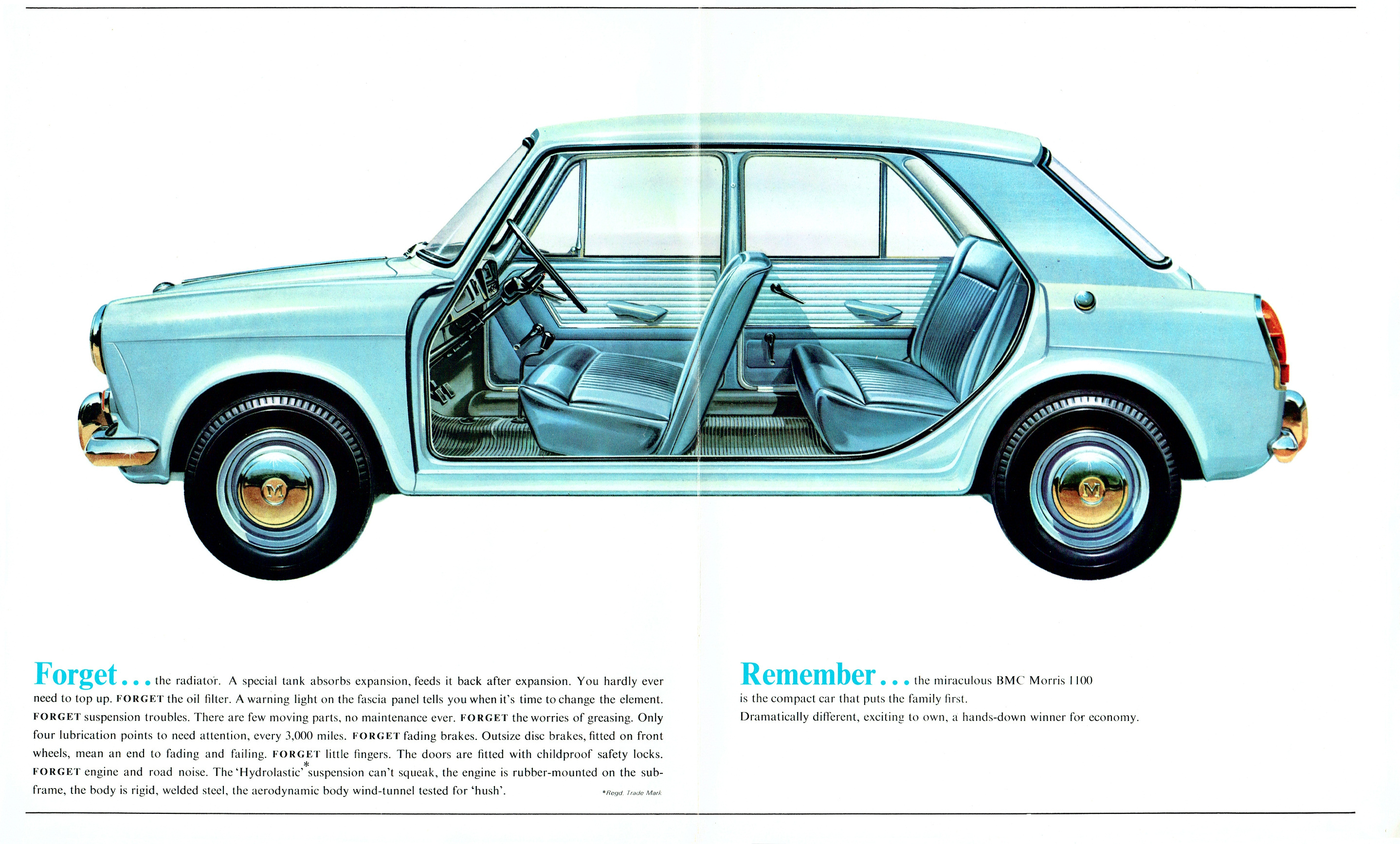 1964 Leyland Moriss 1100 Brochure