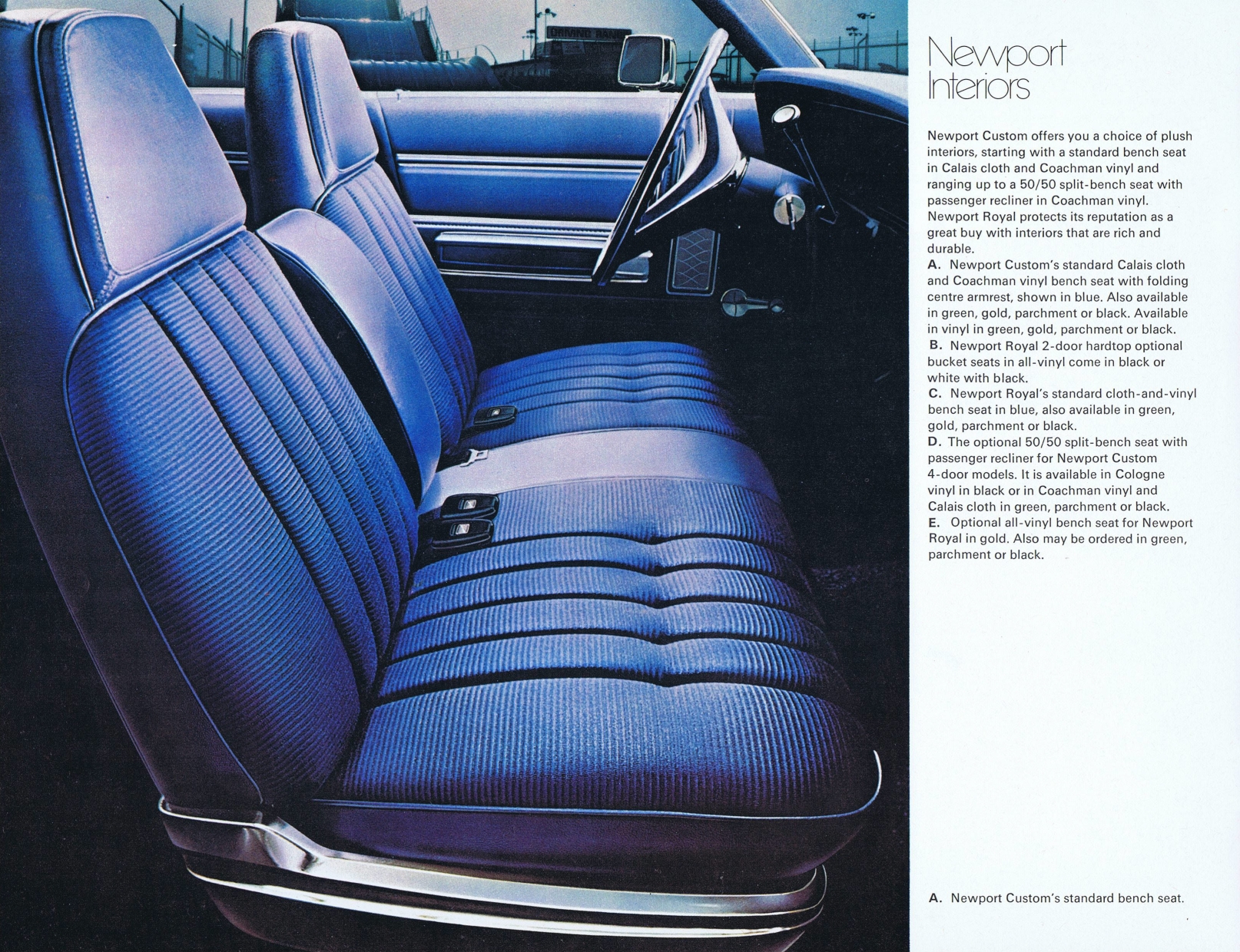 1972 Chrysler Full Line Brochure
