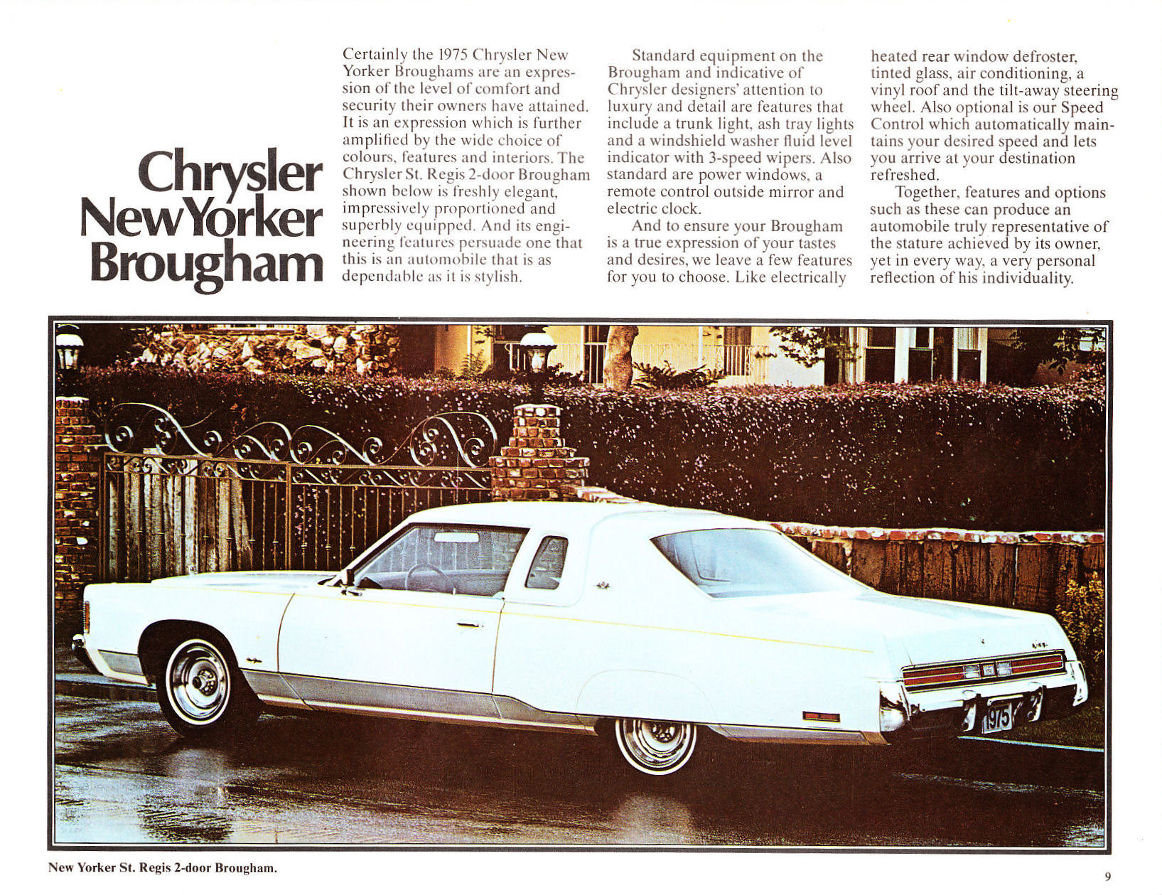 1975 Chrysler Full Line Brochure