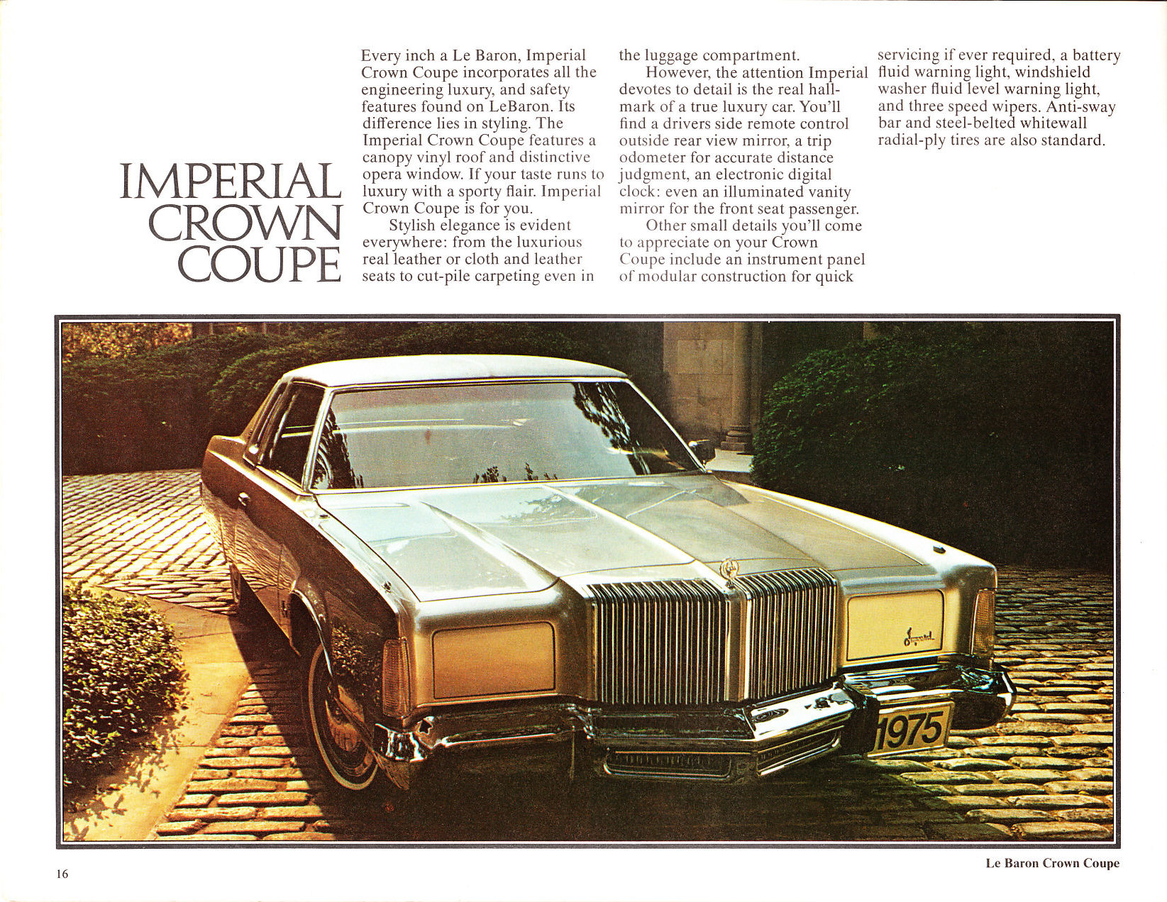 1975 Chrysler Full Line Brochure