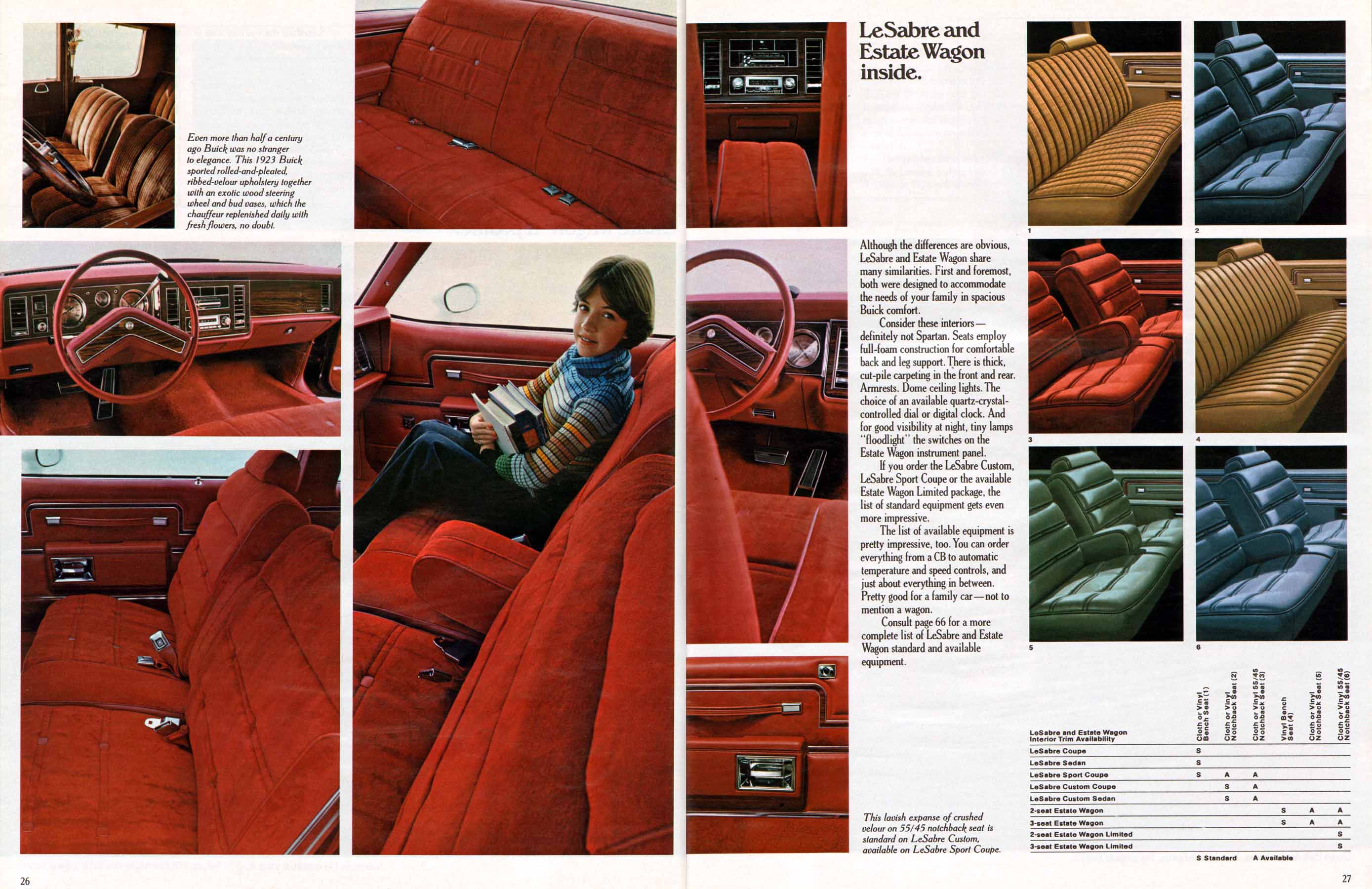 1978 Buick Full Line Prestige Brochure