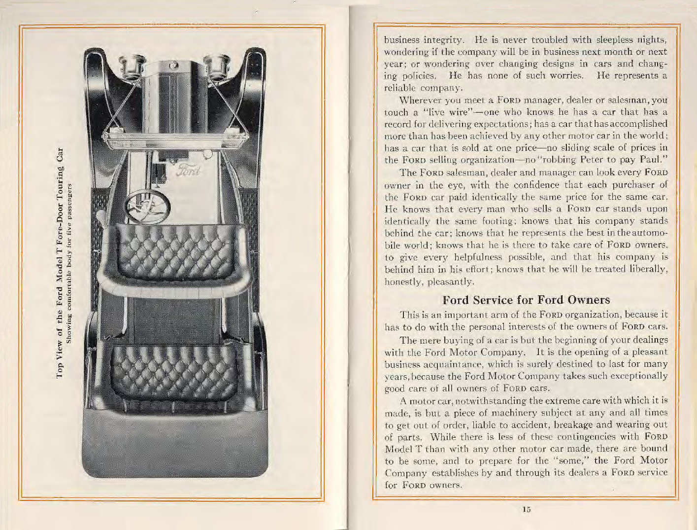 1912 Ford Motor Cars Edition 1 Catalogue