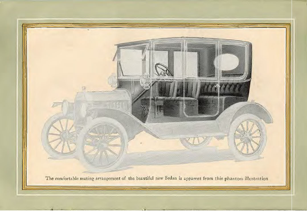 1916 Ford Enclosed Cars Brochure