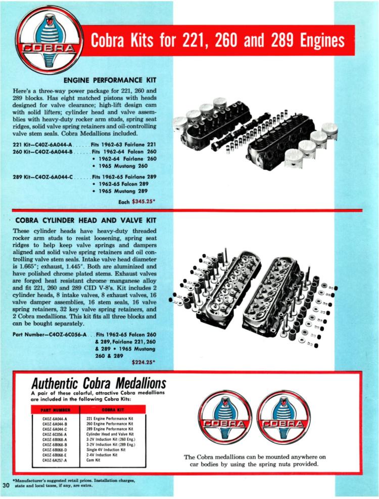 1965 Ford High Performance Catalog
