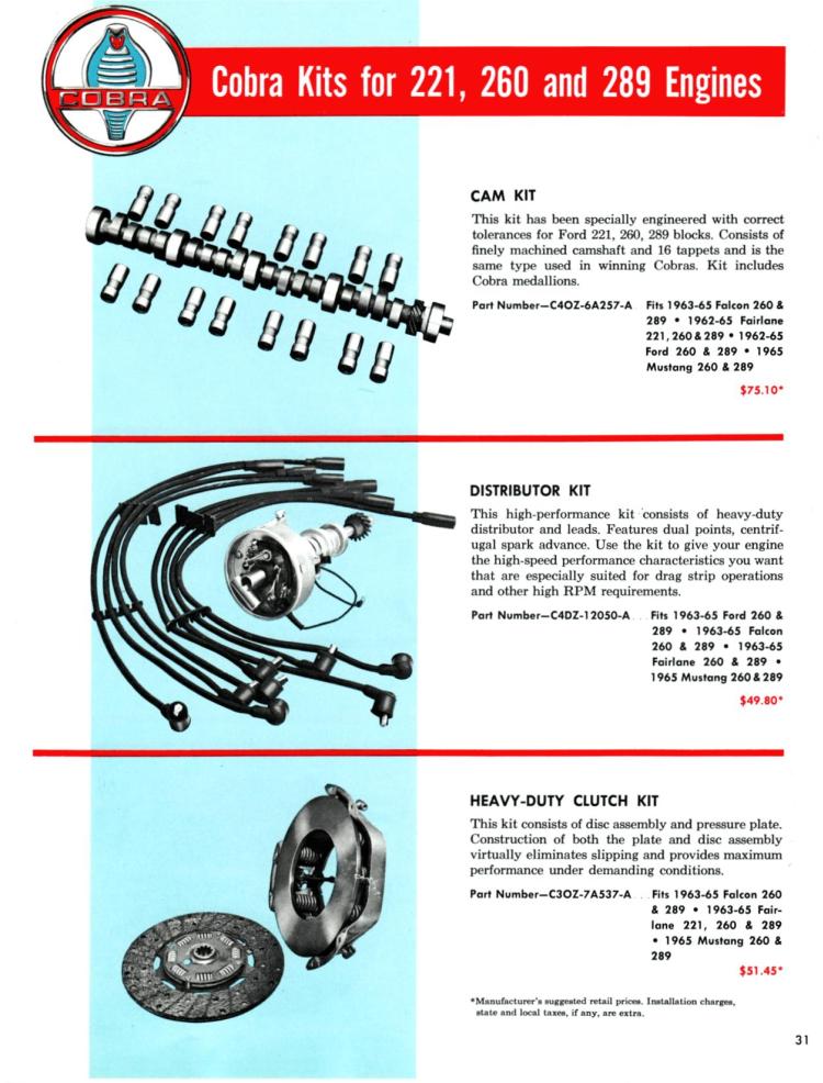 1965 Ford High Performance Catalog