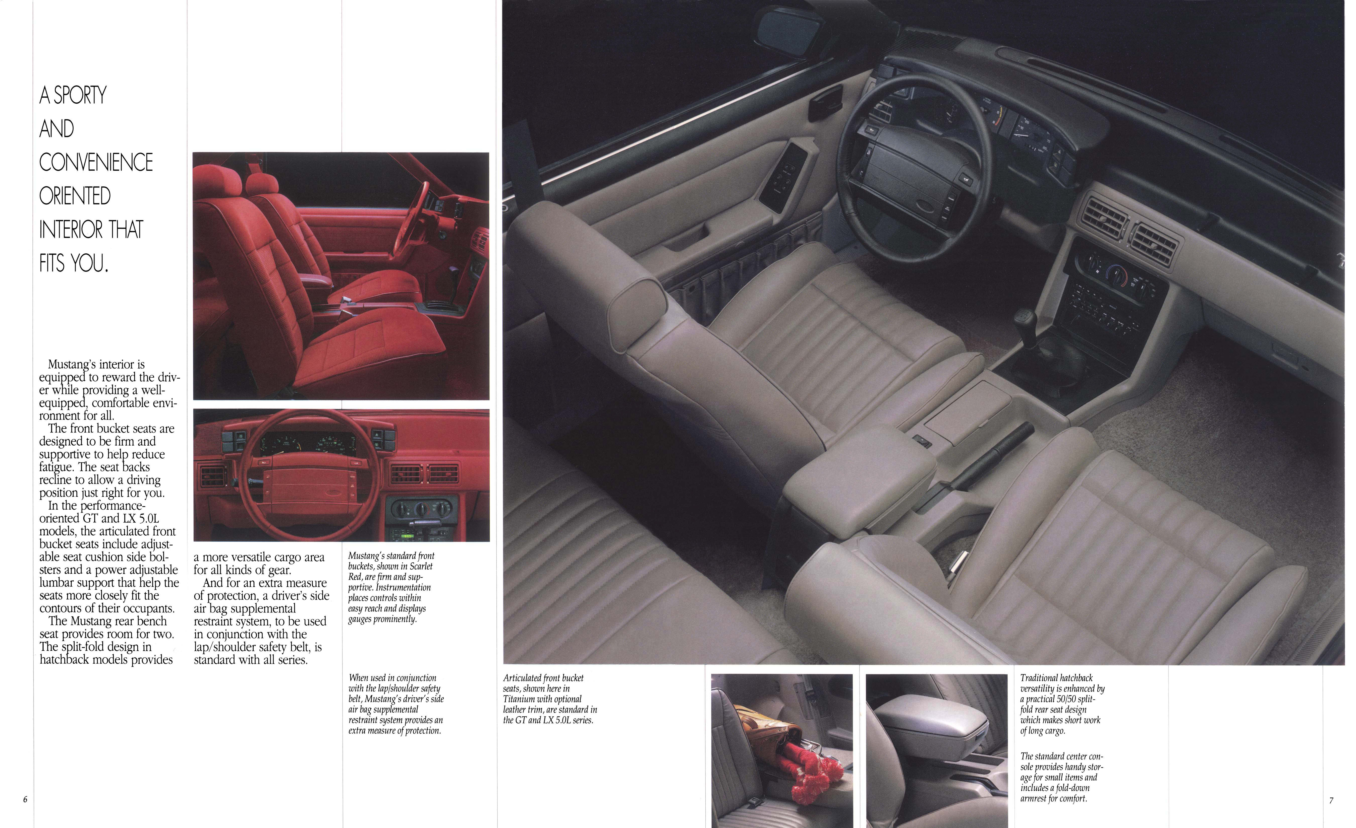 1992 Ford Mustang Brochure