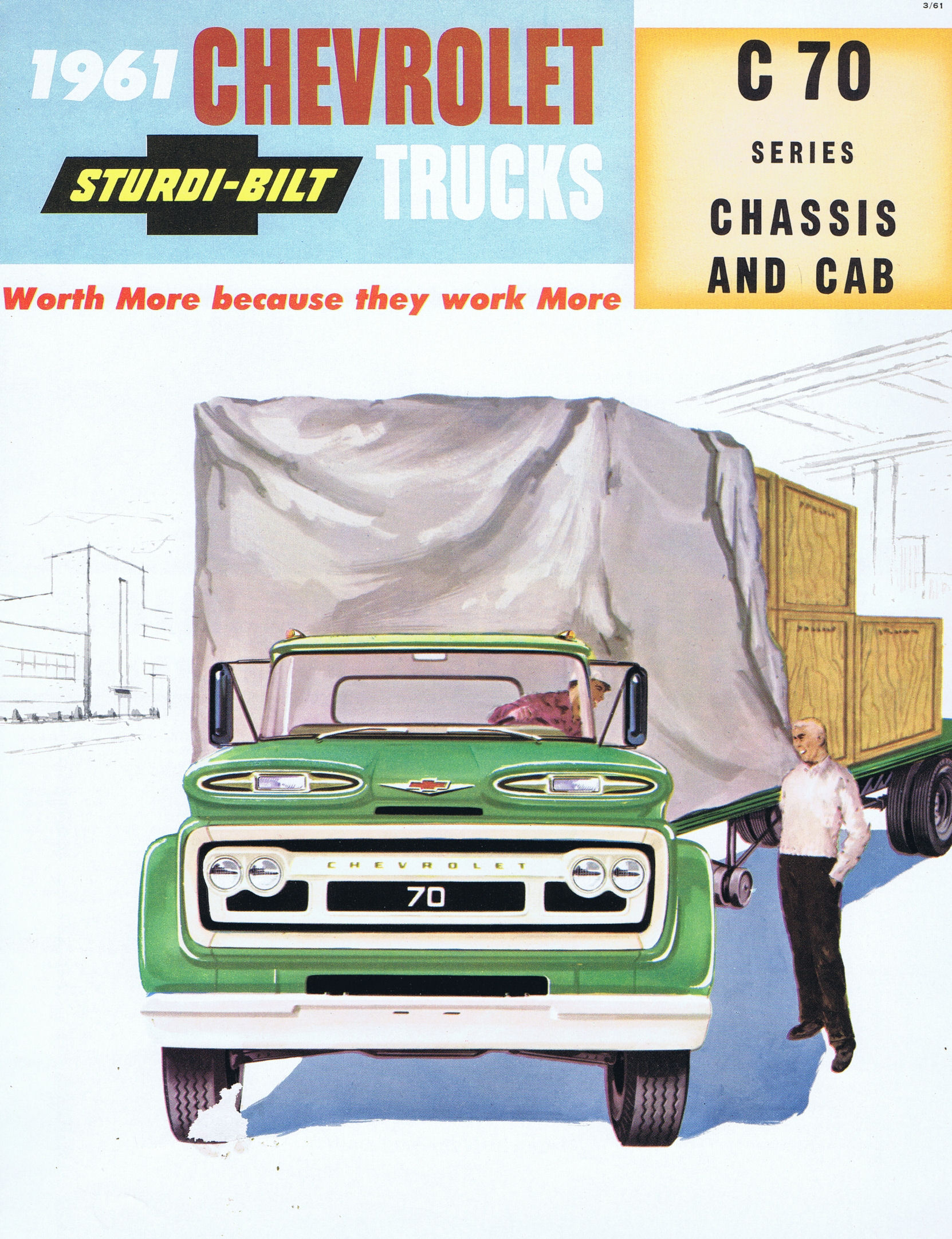 1961 Chevrolet C70 Series Truck Brochure