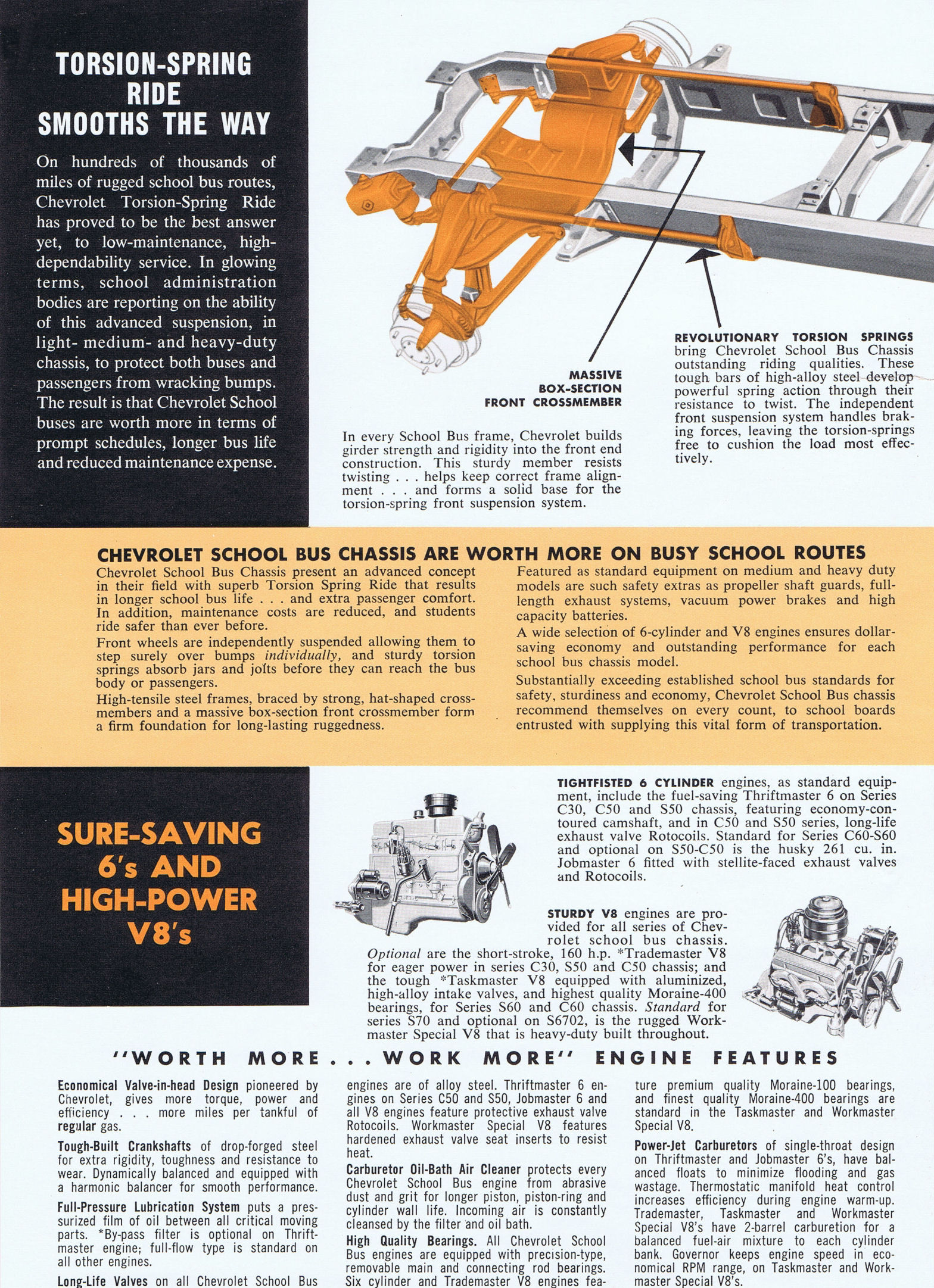 1961 Chevrolet School Bus Brochure