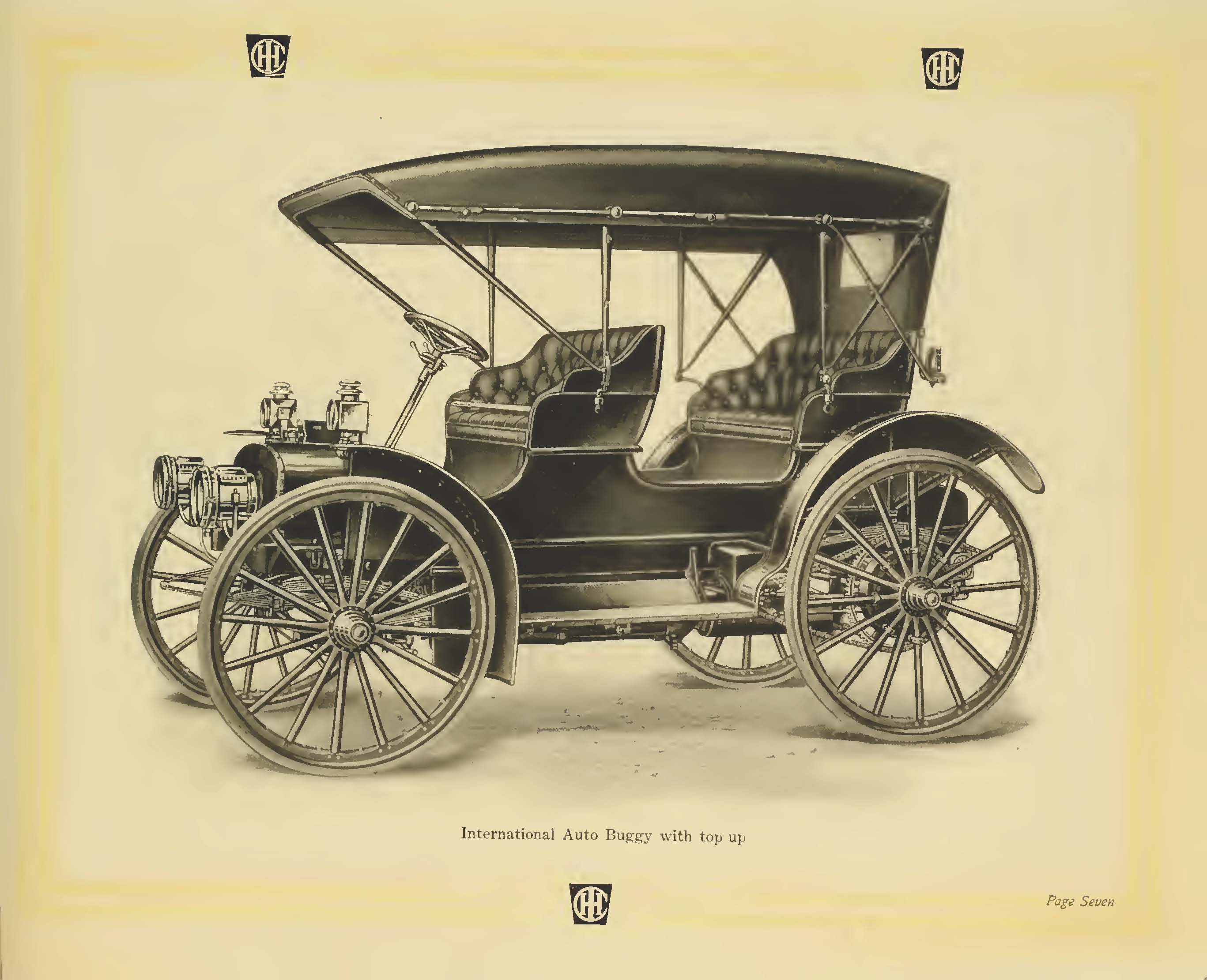 1907 International Motor Vehicles Catalog