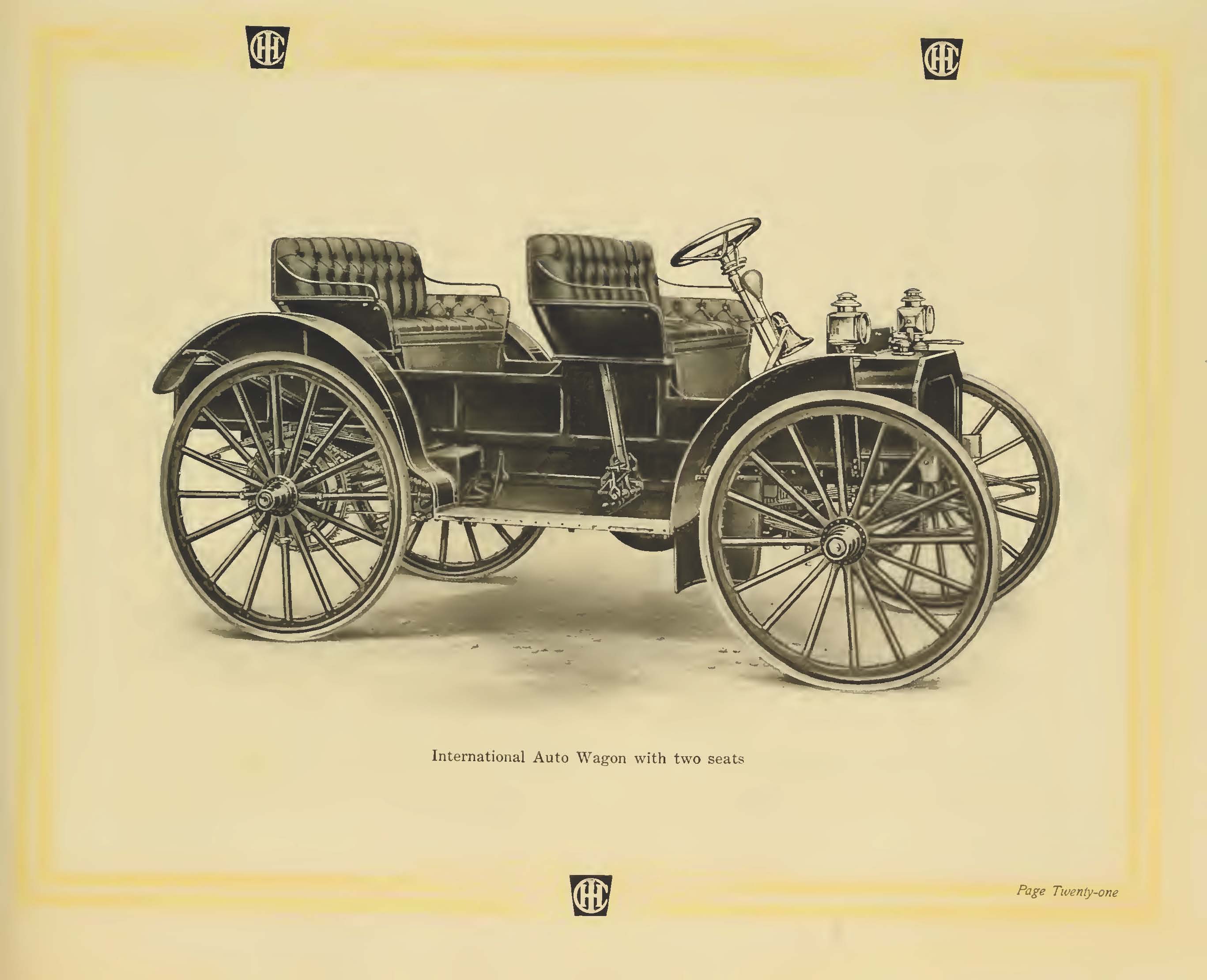 1907 International Motor Vehicles Catalog