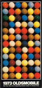1973 Oldsmobile Exterior Colors Chart