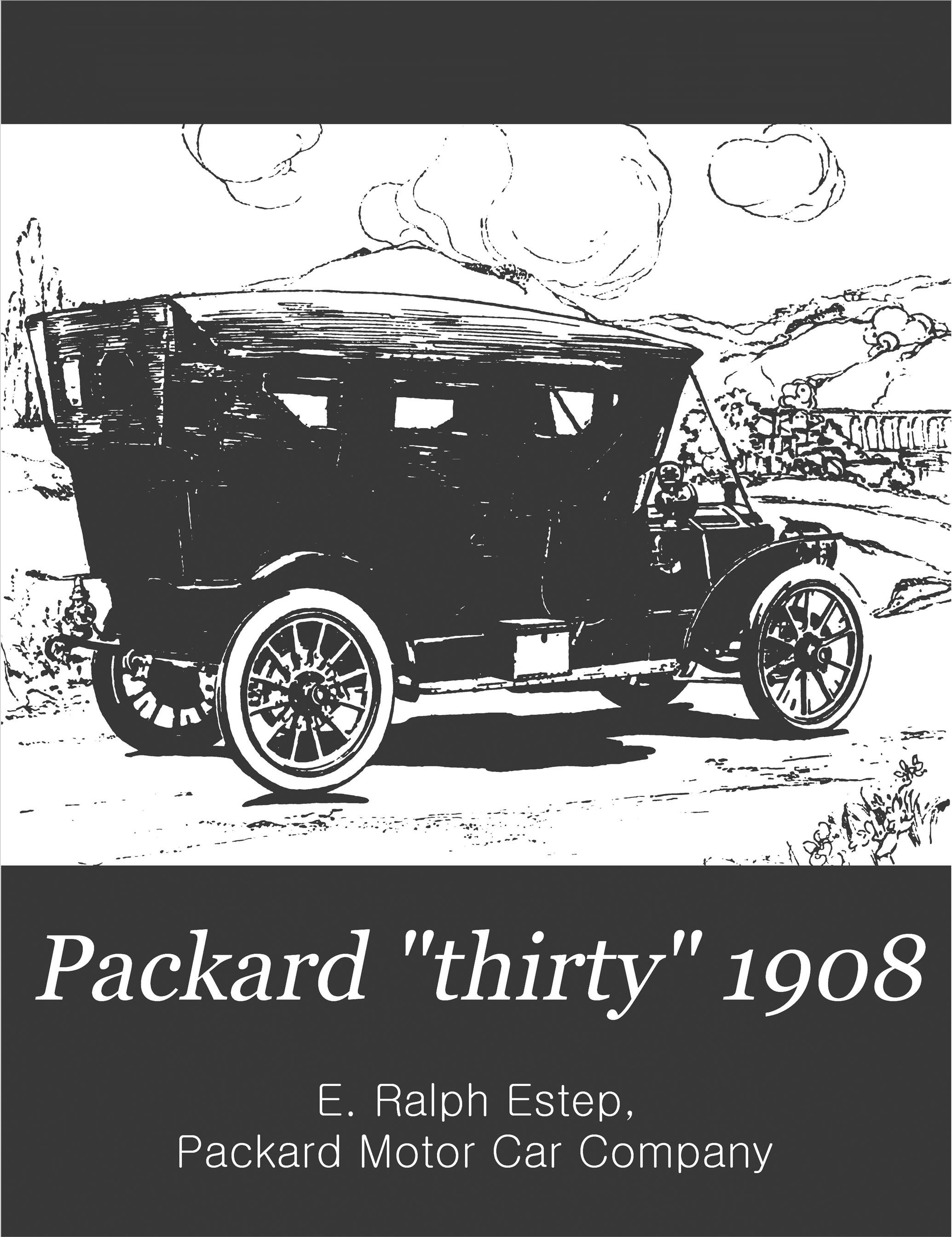 1908 Packard Thirty Catalog